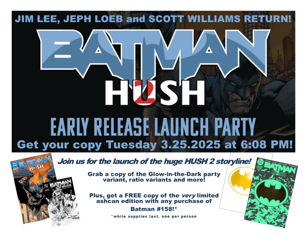 Batman Hush 2 – Early Release! Batman Hush 2 – Early Release!